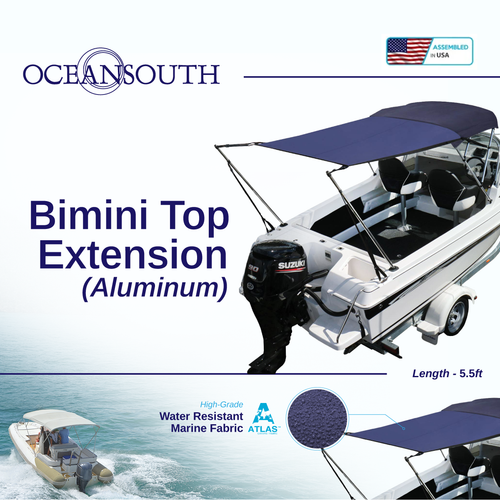 Oceansouth Bimini Extension Kit Airflow Boat Shades | eBay
