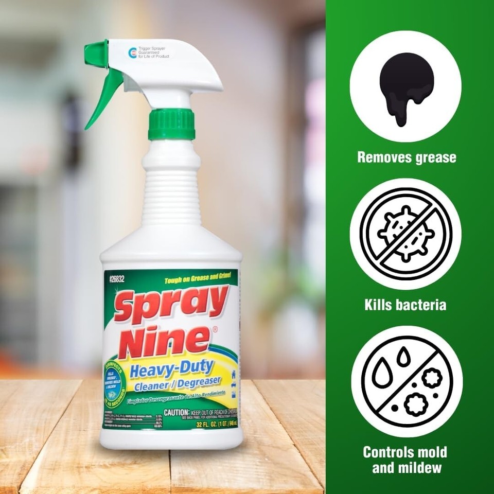 Spray Nine Multi-Purpose Cleaner & Disinfectant 32oz Bottle 26832 | eBay