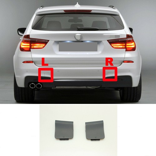 Rear Left & Right Bumper Tow Hook Cover Cap Primed for BMW X3 F25 M ...