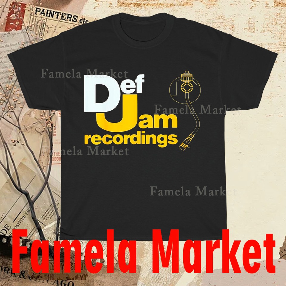 New Def Jam Recordings Labels Logo T-Shirt funny size S to 5XL | eBay