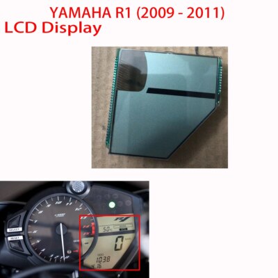 New LCD Display For YAMAHA R1 YZF-R1 Speedometer Instrument LCD Screen ...