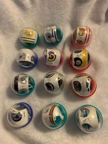 Vintage 90s NFL Helmet Gumball AA Vending Machine Plastic Mini Football ...