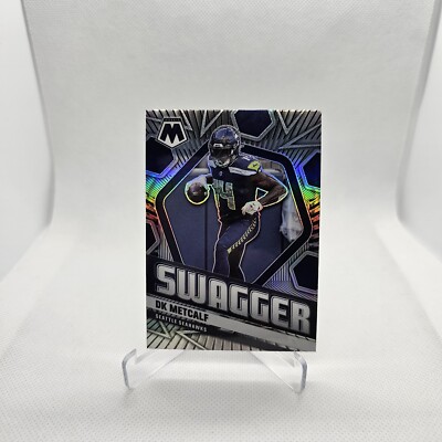 2021 Panini Mosaic DK Metcalf Seattle Seahawks Swagger Silver Prizm # ...