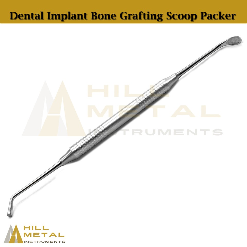 Bone Graft Scoop Packer Plugger Spoon Dental Implant Bone Graft ...