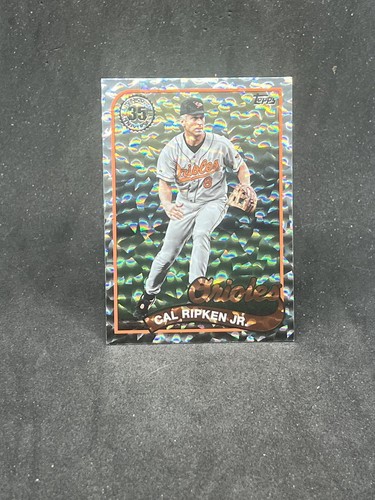 2024 Topps Series 1 CAL RIPKEN JR #89B-88 1989 Silver Foilboard ...