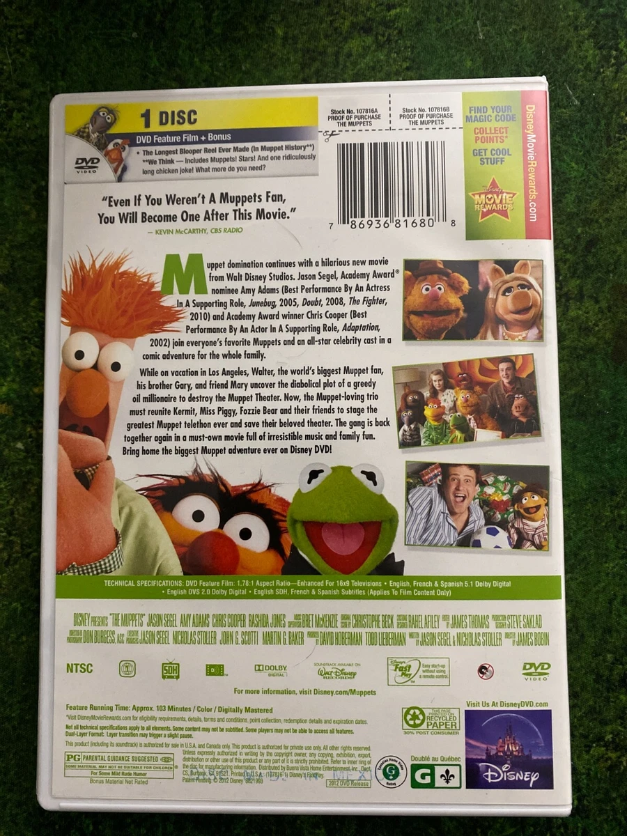 The Muppets Dvd Cover