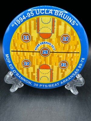 UCLA Bruins SPORTS BUTTON 1994-95 NCAA CHAMPS-Classic Colletible for ...