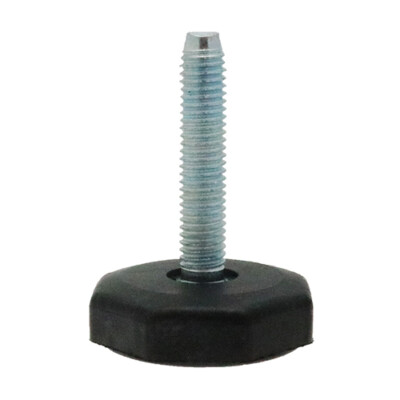 4 Pack Octagonal Rubber Feet M8 x 18mm, Screw In, Threaded Feet ...