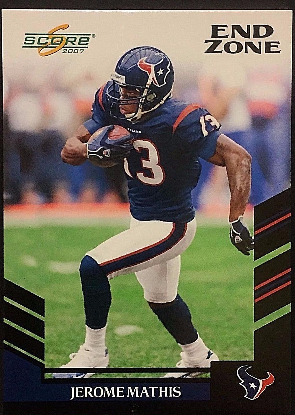 2007 Score - Jerome Mathis #215 End Zone /6 for sale online | eBay