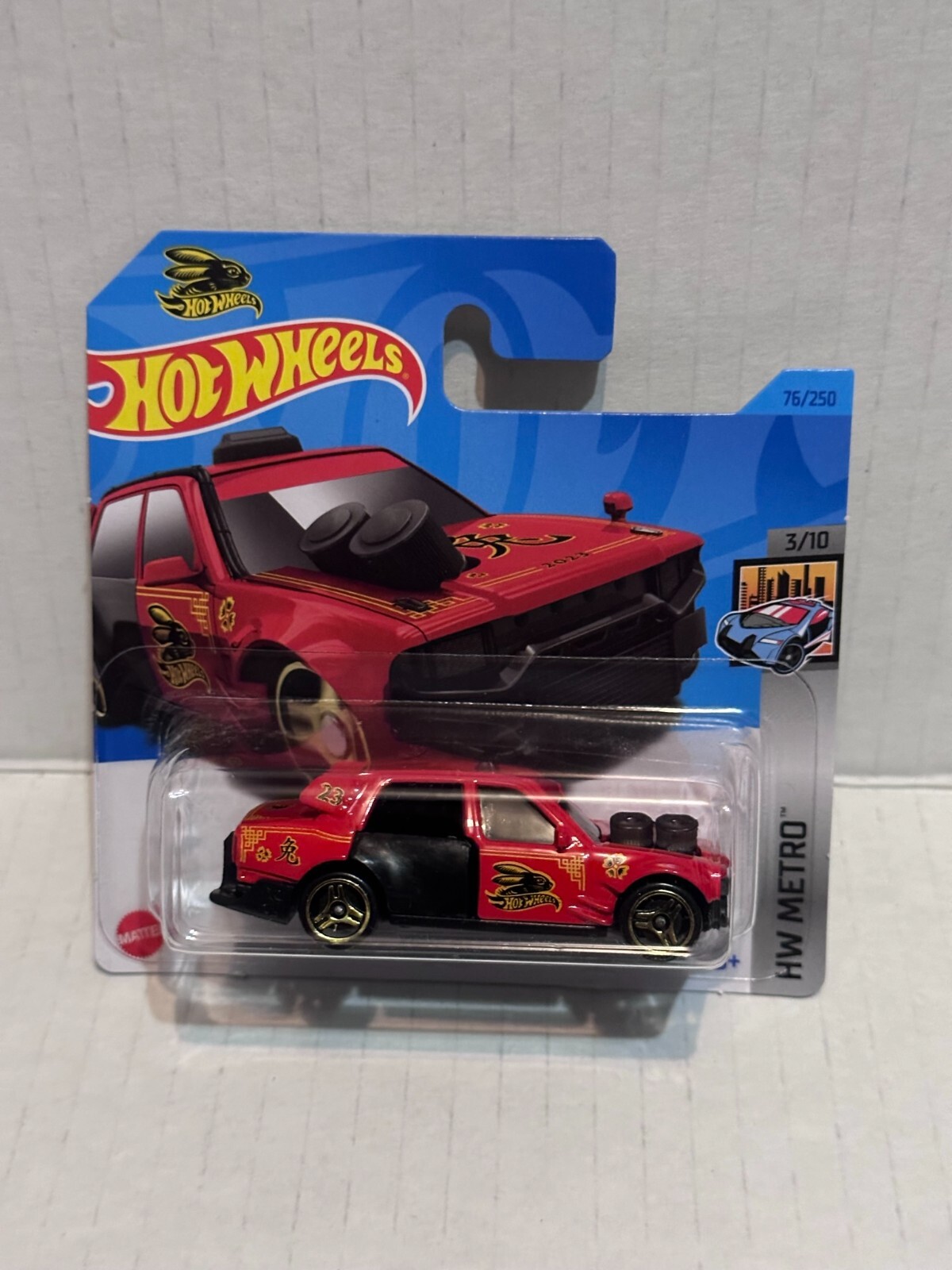 Red Time Attaxi HW Metro 3/10 76/250 HKG89 2021 Hot Wheels Diecast Car ...