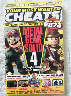 74984 Games Master - No 46 Your Most Wanted Cheats Magazine 2008 | eBay