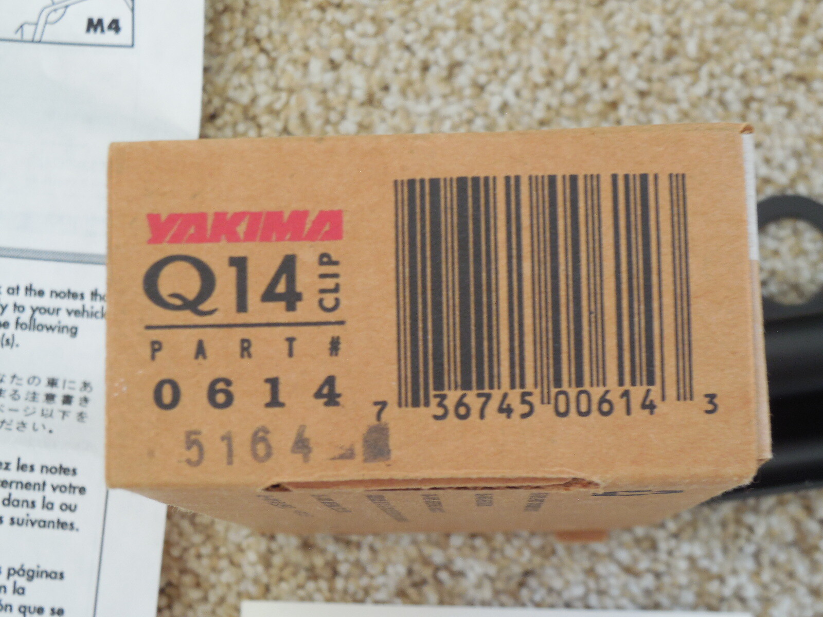 Yakima Q Clip Q14 Clips 2 Sets (4 Clips) for sale online | eBay