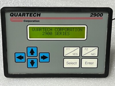 Quartech Corporation 2900-0-B 24VDC Display Panel Meter Used | eBay