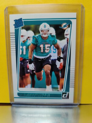 Jaelan Phillips Rated Rookie #336 Miami Dolphins - 2021 Donruss ...