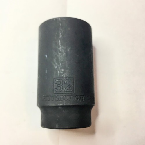 Pittsburgh 32 mm x 1/2" Deep Impact Socket - 6 Pt - Free USA Shipping ...
