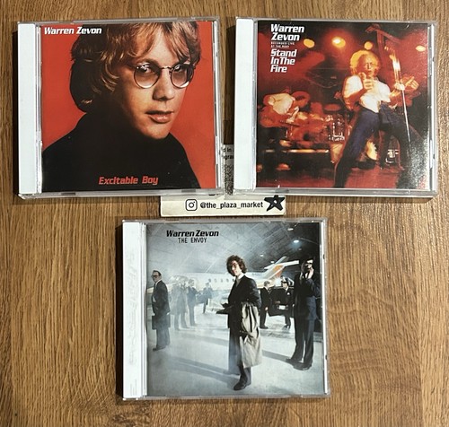 Warren Zevon CD Set Envoy Stand In The Fire Excitable Boy New | eBay