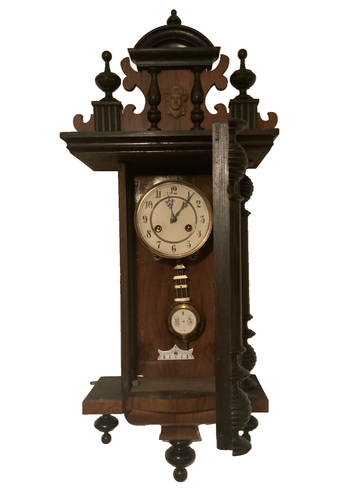 Antique Junghans wall clock 1900s | eBay