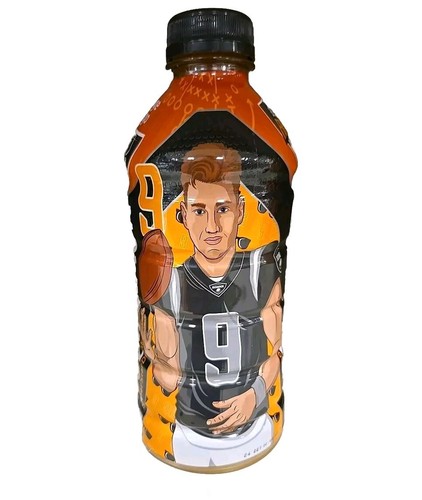 Joe Burrow Cincinnati Bengals NFL Body Armor Collectors Bottle 28oz ...