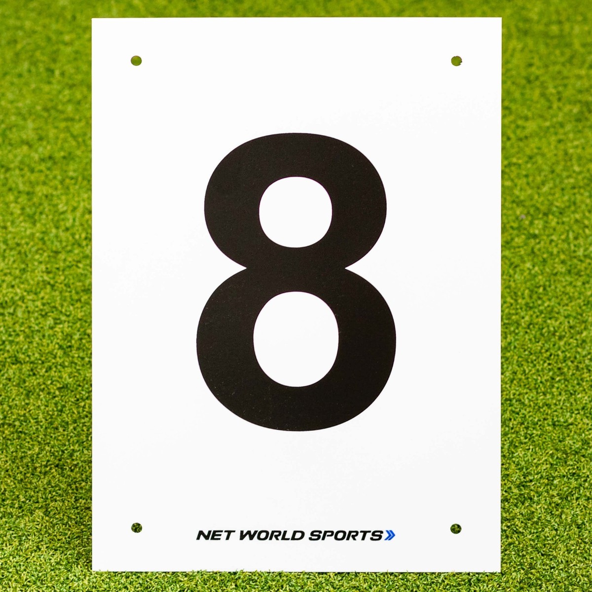 Tennis Plates Vermont A4 Sports Number Plates (1-12) - Weatherproof PVC ...