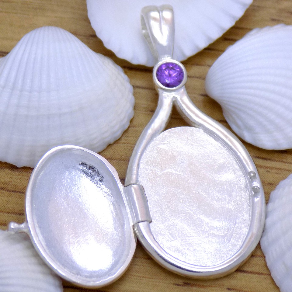 Solid 925 Sterling Silver H2O Just Add Water Mako Mermaids CZ Pendant ...