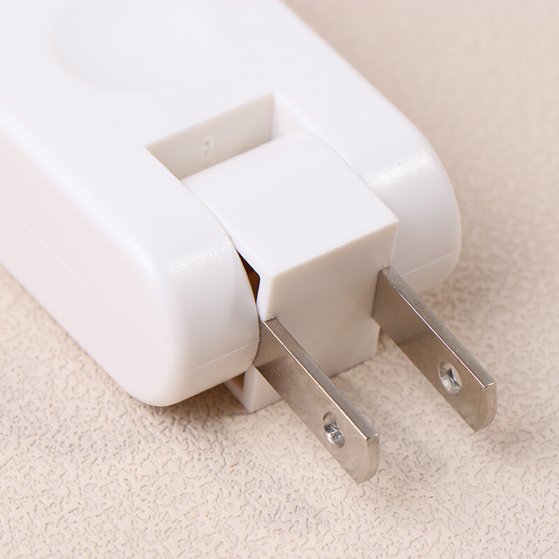 4 In 1 US Electrical Socket Rotation Plug Adapter Wall Outlet Extension ...