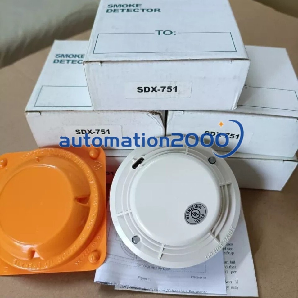NOTIFIER SDX-751 Photoelectric Addressable Smoke Detector Free Shipping ...