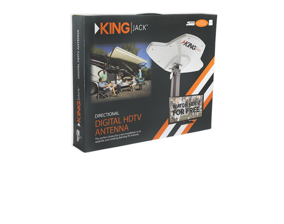 King OA8301 Broadcast TV Antenna Replacement Head For King Jack OTA TV ...