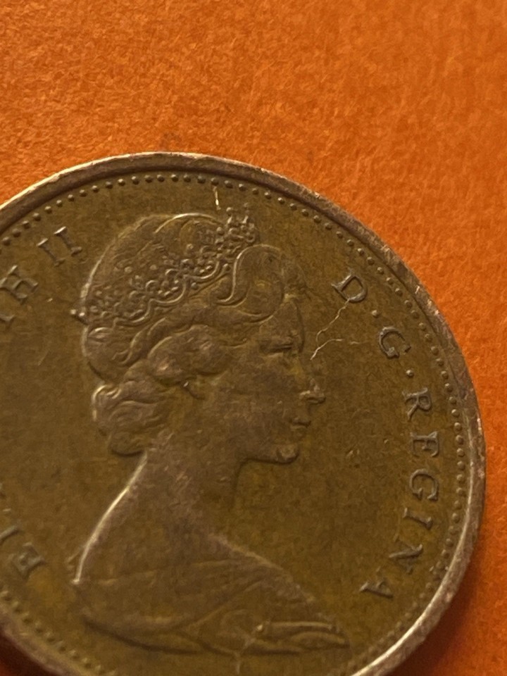 1867 1967 canadian penny Multiple Error Coin!!!! Make Offer Will Send ...