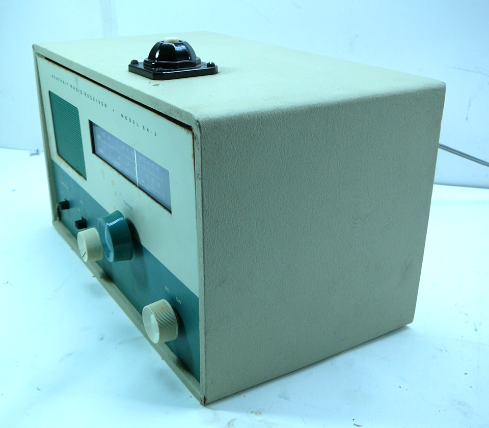 Vintage Heathkit Radio Model EK-2 Working very good condition AM and ...