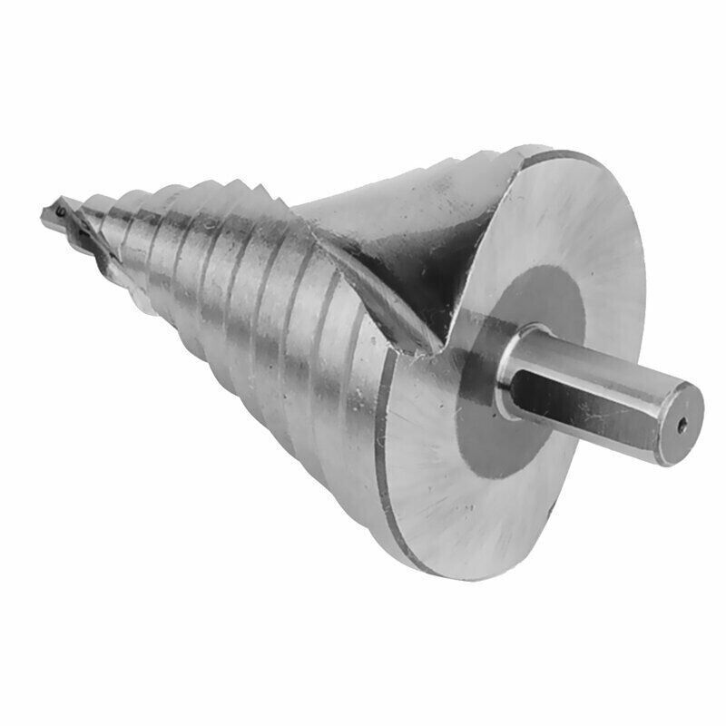 6-60MM 12 Step Titanium Coated HSS Spiral Groove Step Cone Drill Hole ...
