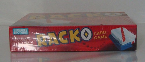 RACKO Strategy Card Game 1997 New & Sealed Parker Brothers 40073 Ages 8 ...