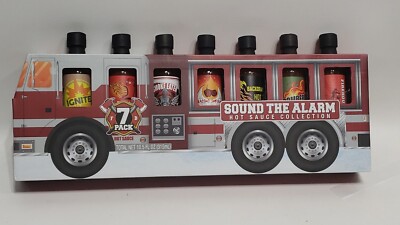 Sound the Alarm Firetruck Hot Sauce Sampler Set | eBay