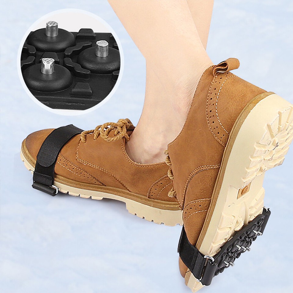 7 Teeth Snow Ice Claws Non-Slip Walking Shoe Ice Spikes for Outdoor ...