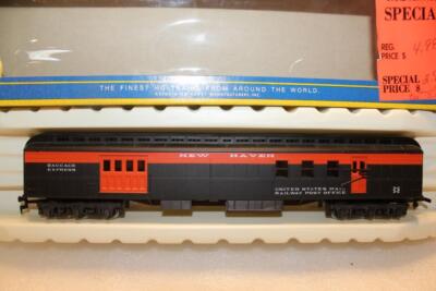 AHM HO SCALE NEW HAVEN 1920 BAGGAGE- RPO CAR (6280N) | eBay