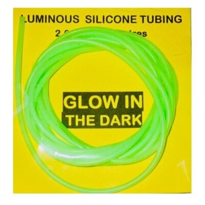 Luminous Silicone Rig Tubing Sea Fishing 2m length 1mm 1.5mm 2mm | eBay UK