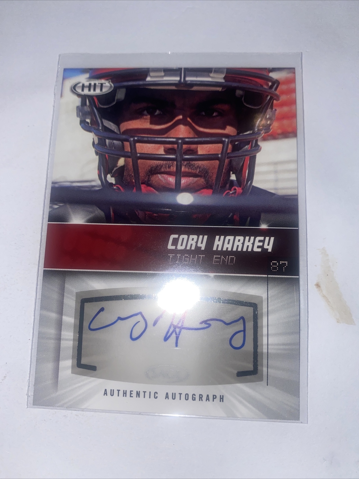 CORY HARKEY 2012 SAGE HIT ROOKIE AUTOGRAPHED CARD A87 UCLA BRUINS D31 ...