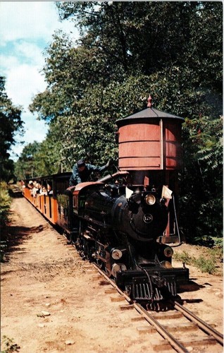 Riverside & Great Northern Railway Wisconsin Dells WI Train Chrome ...