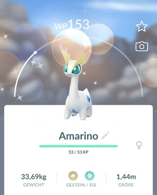 #0699 Shiny Amarino Pokémon Go | eBay.de