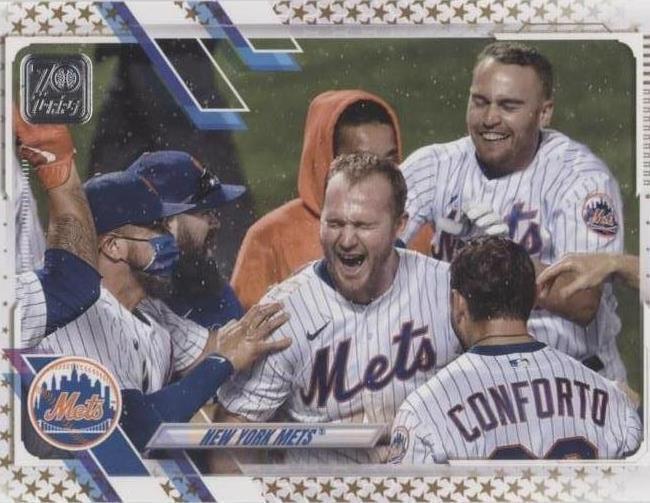 2021 Topps - New York Mets #555 Gold Stars for sale online | eBay