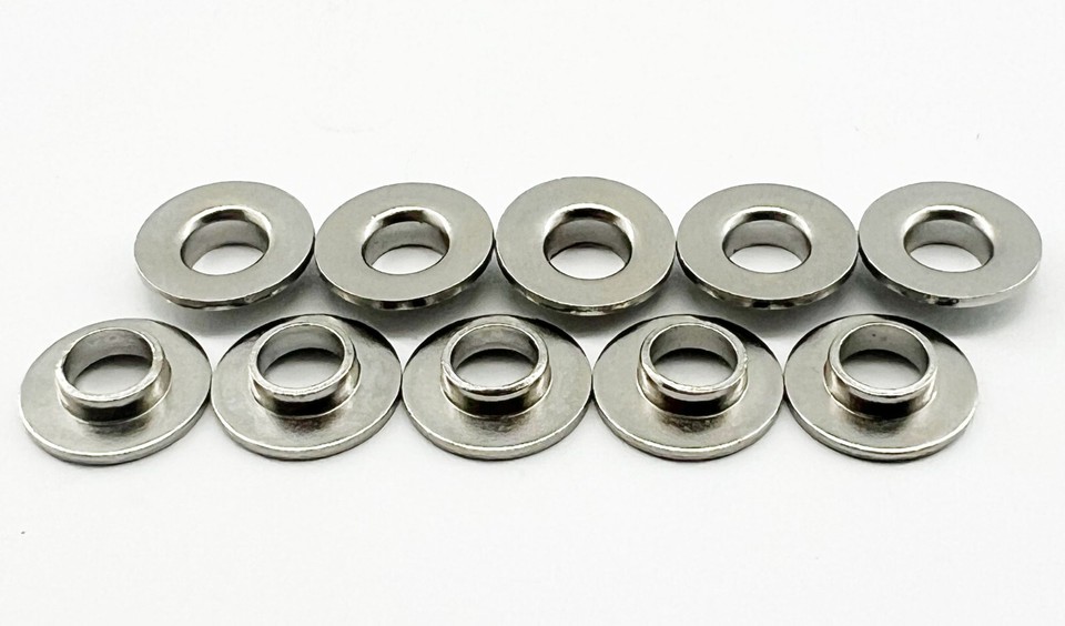 10pc Specbolt M6x18 or M6x15 Shoulder Washer Plastics Collar Bushings ...