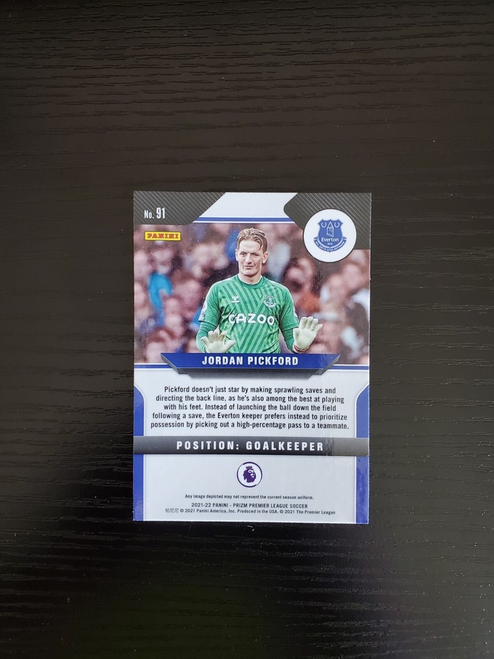 Jordan Pickford - 2021-22 Prizm EPL Premier League Base Card #91 | eBay