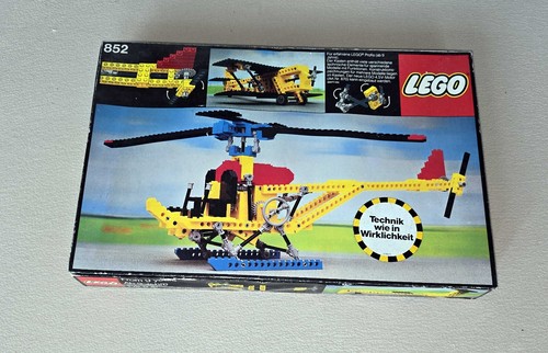LEGO TECHNIC Helicopter No. 852 70er Jahre mit Anleitung | eBay
