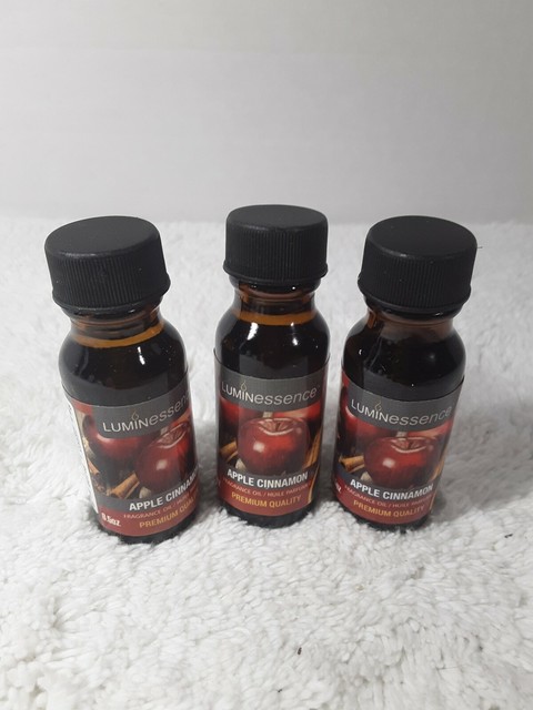 Luminessence Apple Cinnamon Scented Fragrance Oil Premium Quality 0.5 ...