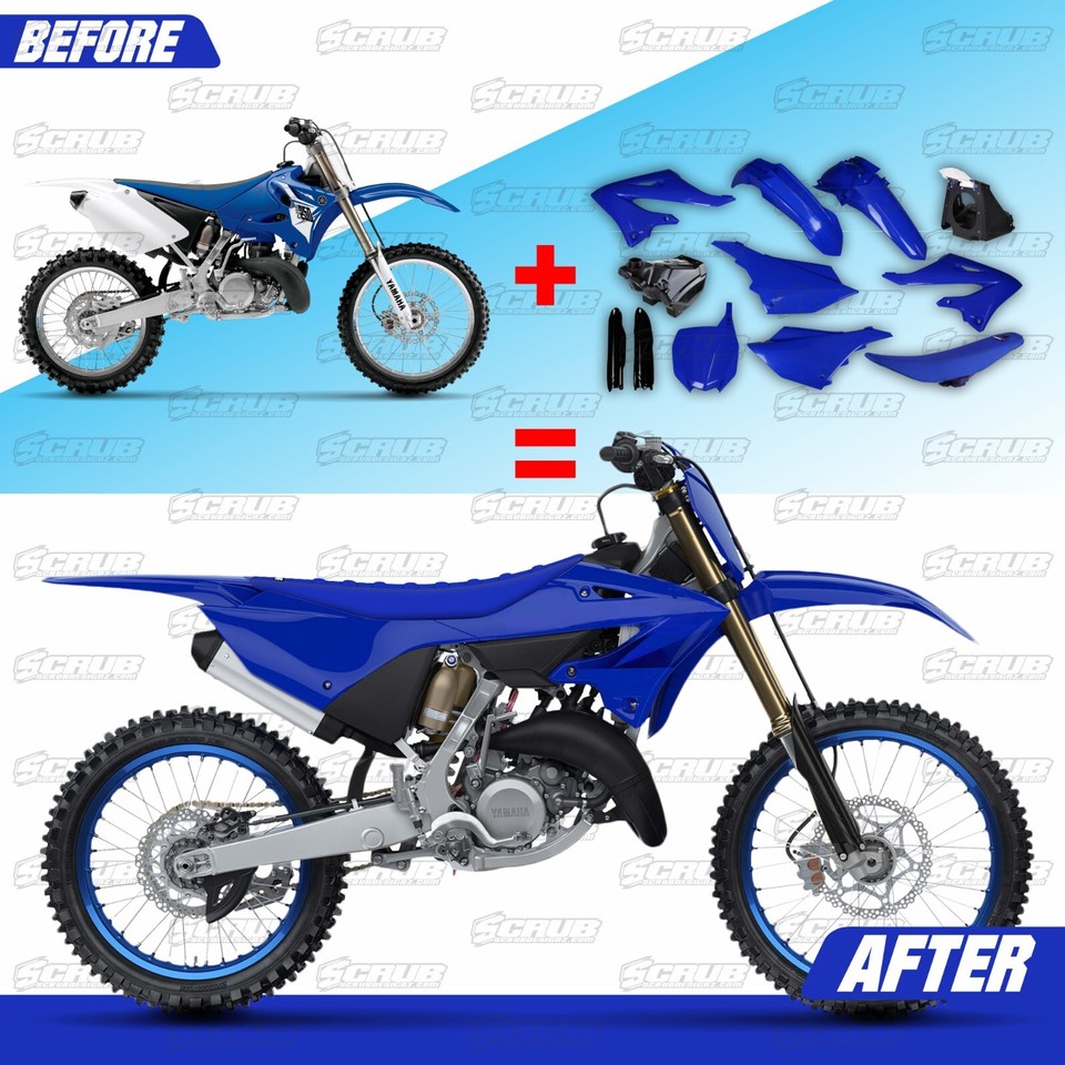 2008-2025 Yamaha YZ125 YZ250 Polisport Restyle Plastics Airbox Seat ...