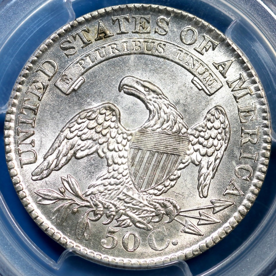 1830 O-106 R-3 PCGS AU 58 Small 0 Capped Bust Half Dollar 50c | eBay