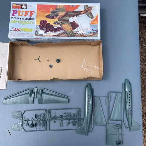 Revell Monogram Hobby Kits Puff The Magic Dragon Scale Model Kit Plane ...
