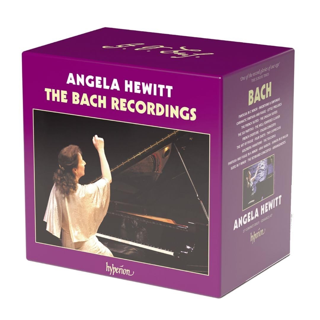 ANGELA HEWITT The Bach Recordings Hyperion 27 CD Box New Sealed | eBay
