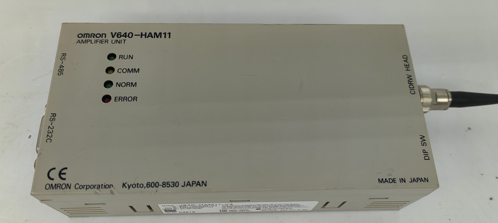 OMRON V640-HAM11-V4 Amplifier unit | eBay
