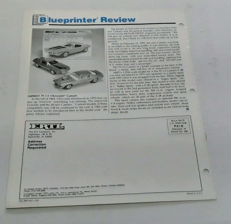 Blueprinter Magazine May/June 1990 | eBay