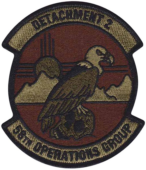 USAF 58th OPERATIONS GROUP – DETACHMENT 2 – OCP PATCH | eBay